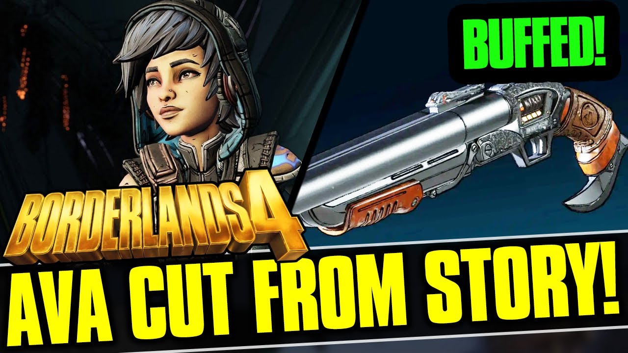 AVA CUT FROM BORDERLANDS 4! - FREE AMON SKIN CODE - BUFFS & MORE ...