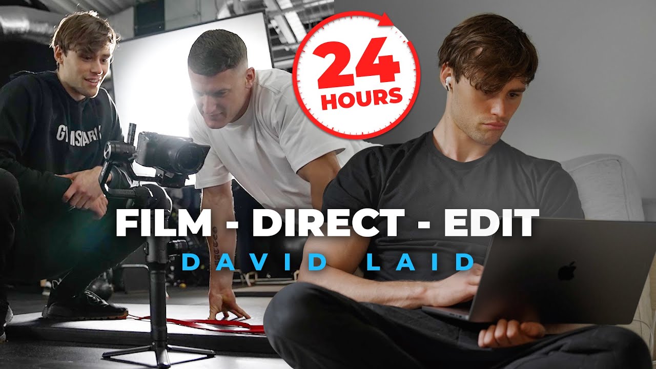 David Laid Creates A Gymshark Campaign in 24 hours | ft MattDoesFitness ...