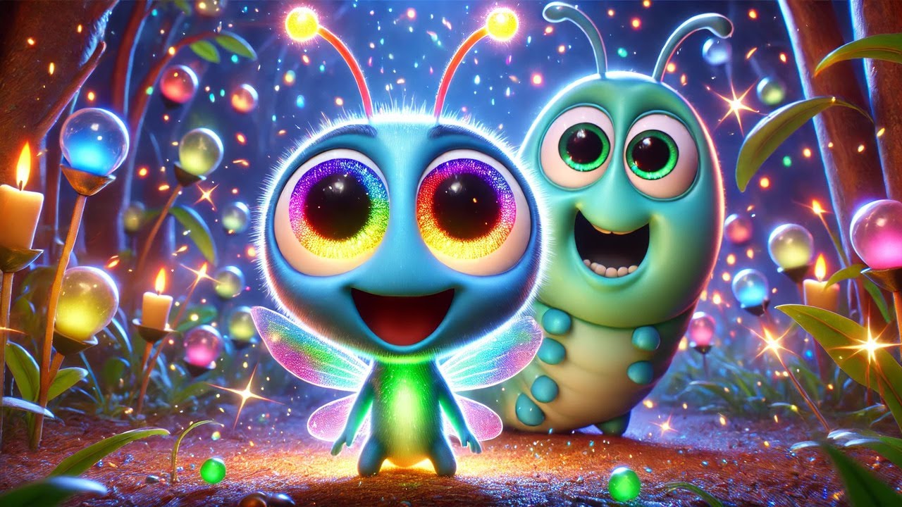 🌟 The Rainbow Firefly’s Magical Journey | A Children’s Tale with Moral ...