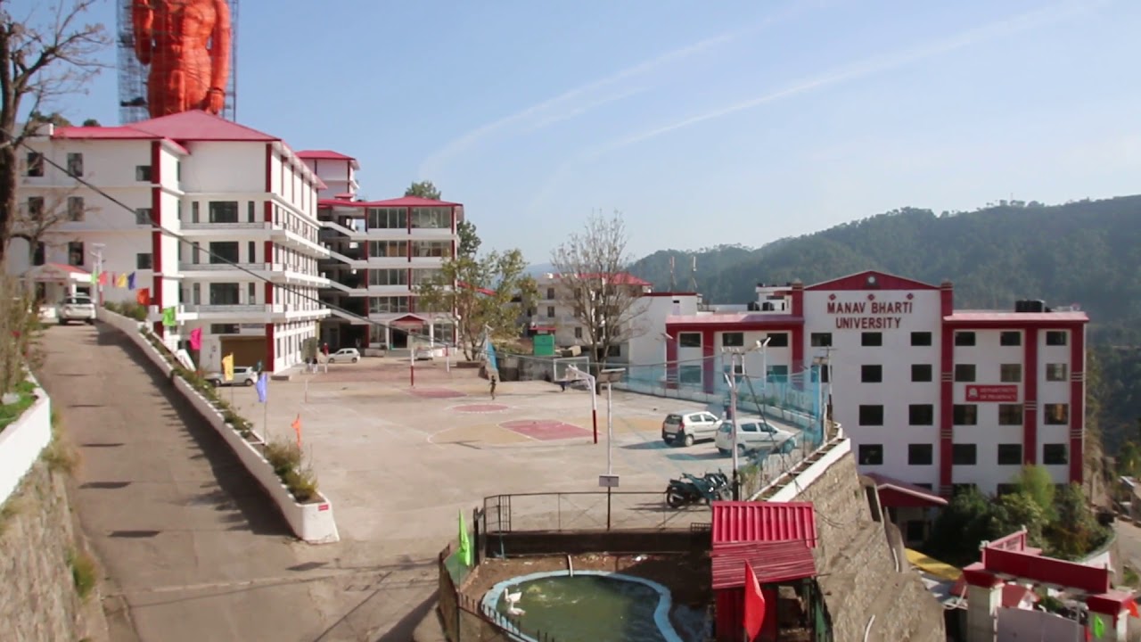 Campus Manav Bharti University Solan, Himachal - India - YouTube