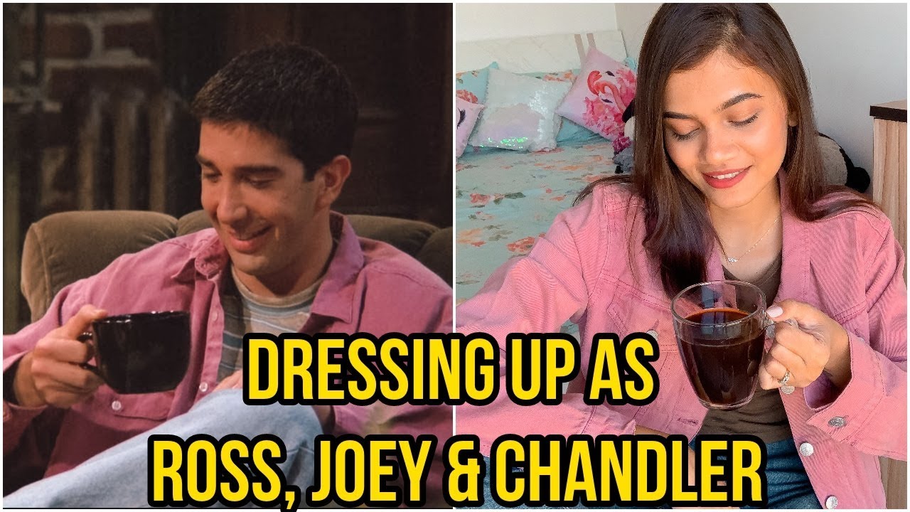 FRIENDS LOOKBOOK 2020 | I dressed up as the Guys from Friends ☕️ - YouTube