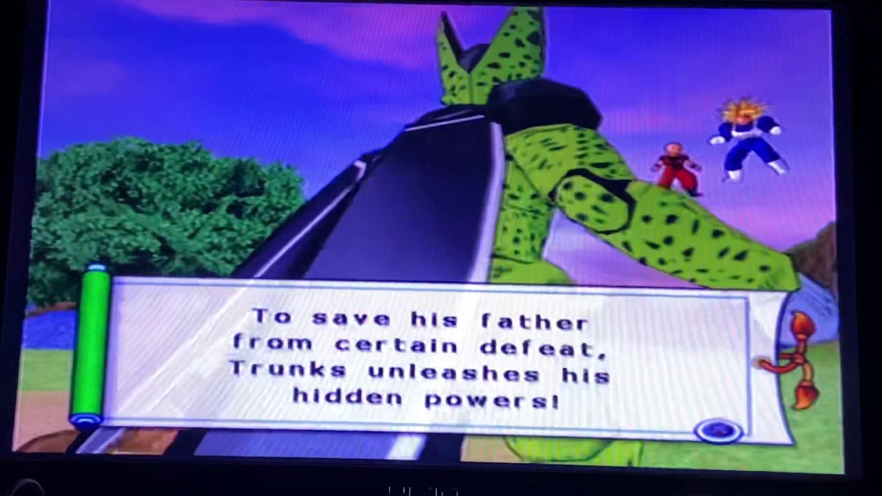 Let’s play dragon ball z budokai tenkaichi 2 part 16 Cell dies - YouTube