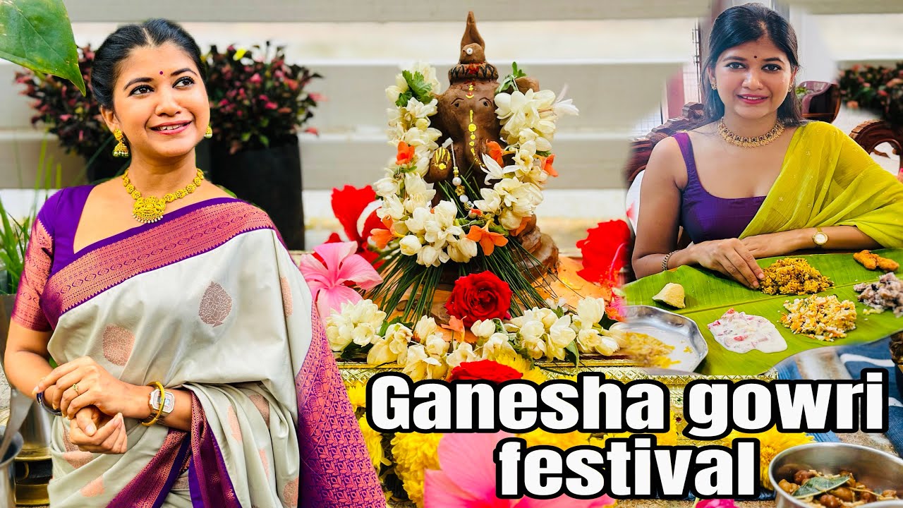 Gowri Ganesha Celebration with Loved Ones🎉♥️ - YouTube