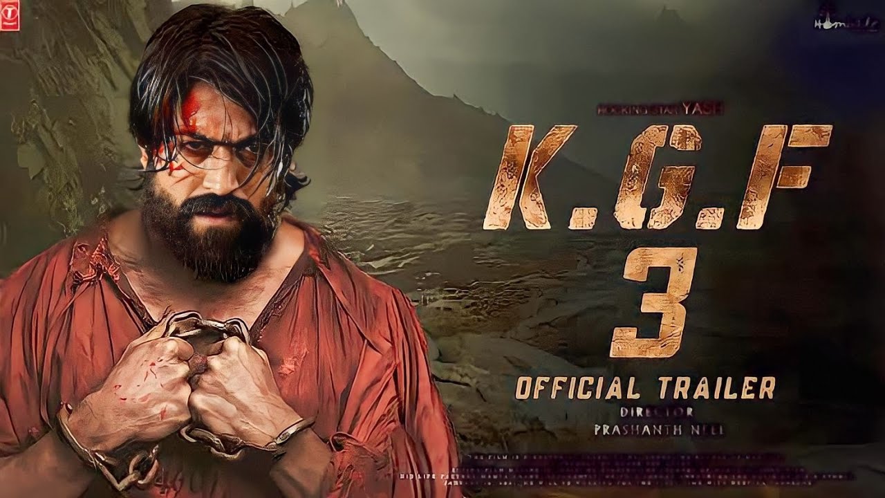 KGF CHAPTER 3 Official Trailer | Yesh | Hrithik Roshan | Prashanth Neel ...