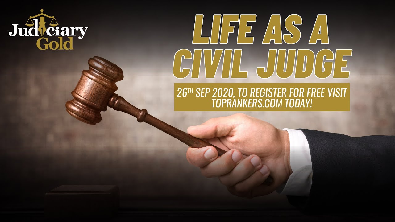 Life as a Civil Judge | The Judiciary Conclave by Judiciary Gold - YouTube