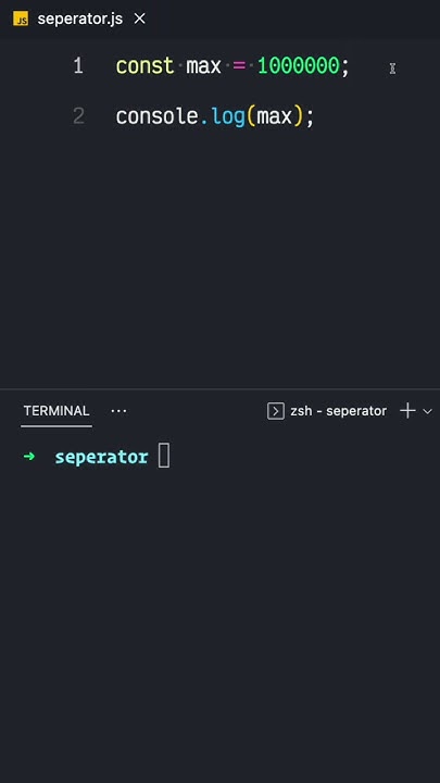 A COOL NEW FEATURE IN JAVASCRIPT 🔥 - YouTube