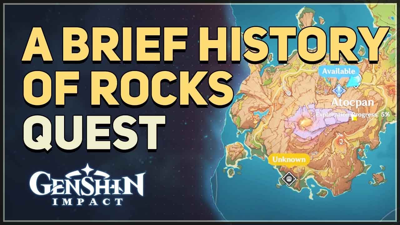 A Brief History of Rocks Genshin Impact - YouTube