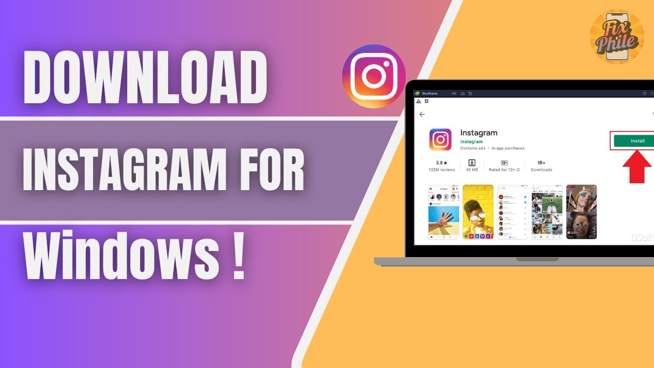 How to Install Instagram on Windows (PC & Laptop) — Full Guide 2025 ...