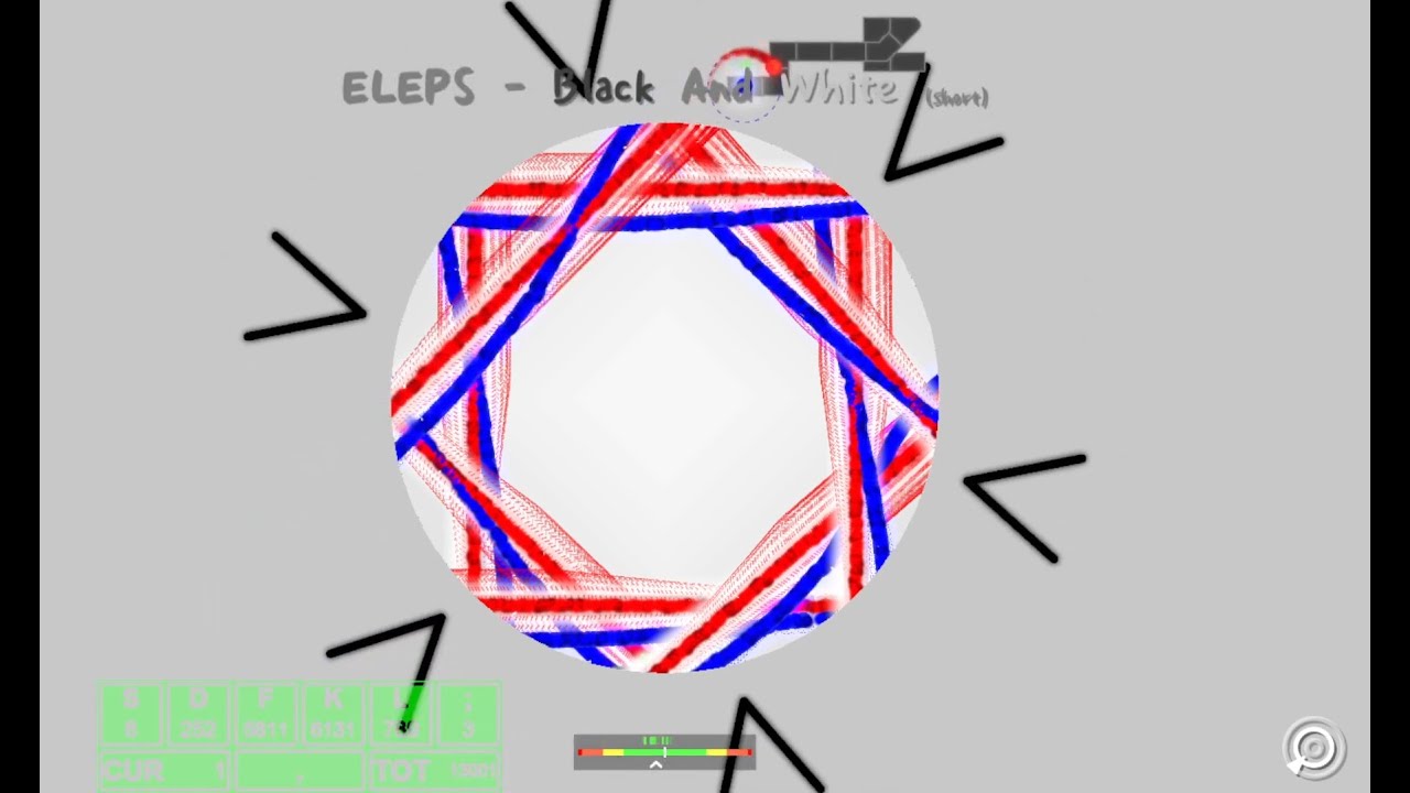 [ADOFAI custom map clear] ELEPS - Black and White (map by Star4th ...