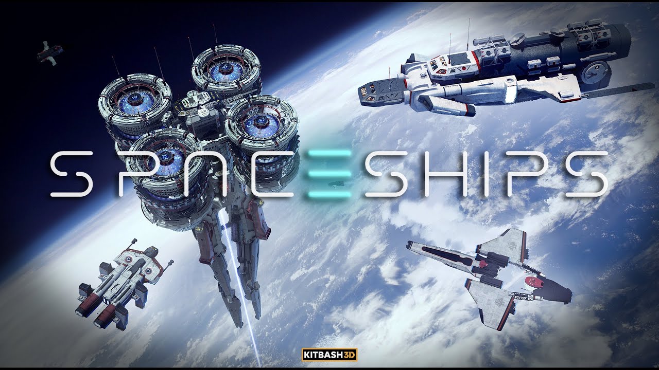 SPACESHIPS COVER ART: TIME-LAPSE! - YouTube