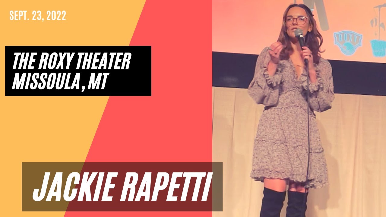 Jackie Rapetti @theroxytheater9706 9.23.22 - YouTube