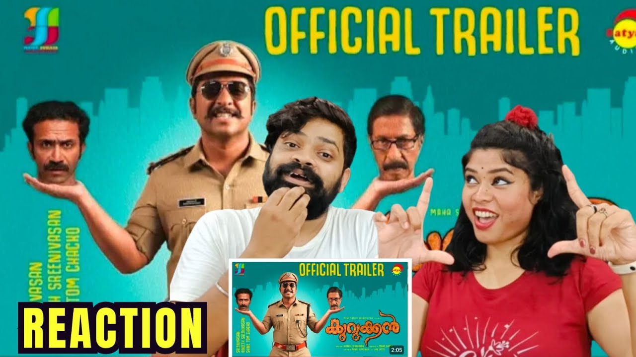 KURUKKAN - Official Trailer REACTION | Vineeth Sreenivasan ...