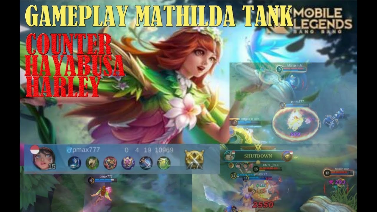 GAMEPLAY MATHILDA TANK COUNTER HAYBUSA - YouTube