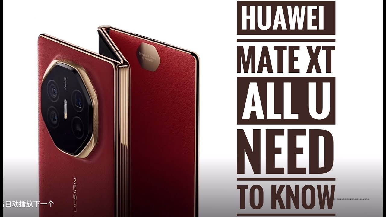 HUAWEI MATE XT | All You Need To Know! - YouTube