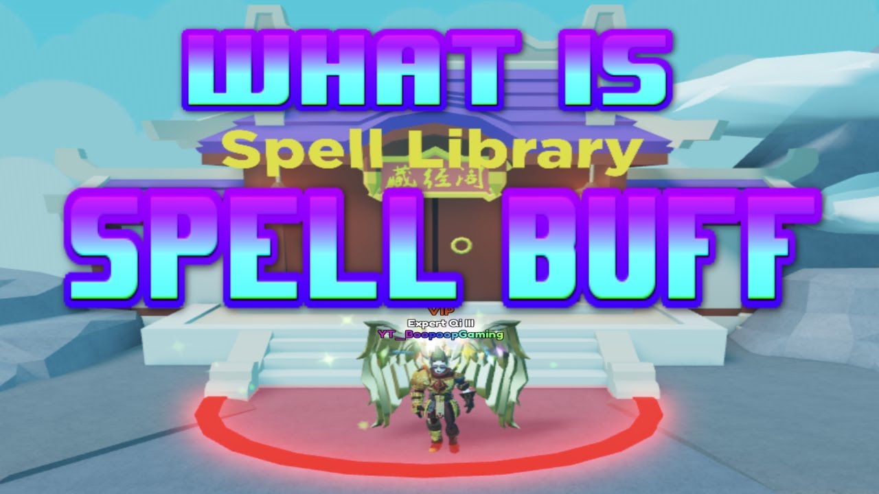 What Is Spell Buffs In Weapon Fighting Simulator Roblox - YouTube