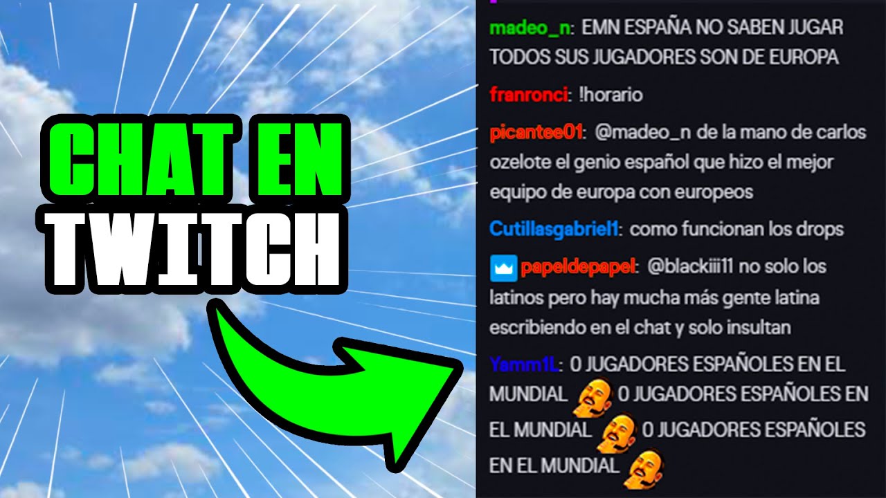 Como poner el chat en TWITCH en menos de 5 MINUTOS!!! - YouTube