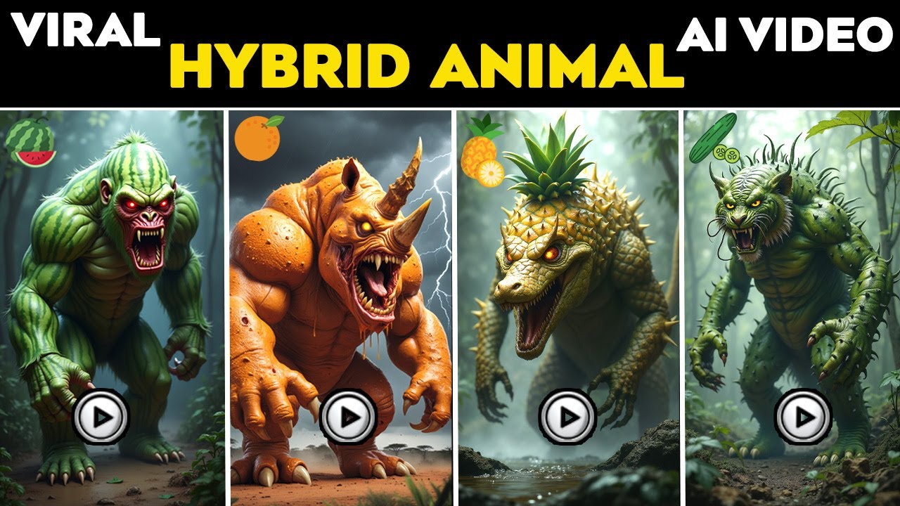 Make VIRAL Hybrid Animal Videos with These Easy Steps! | Make Viral ...