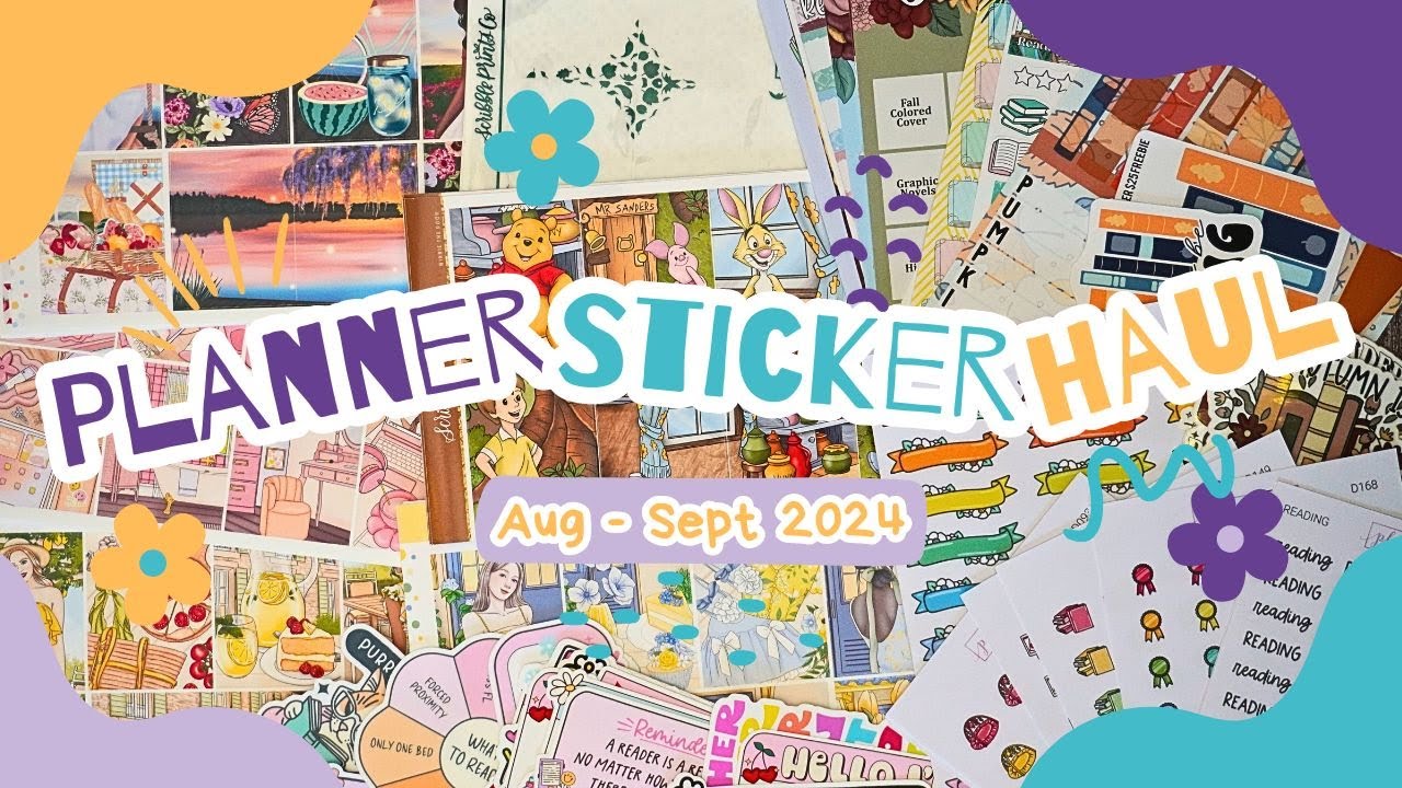 Planner Sticker Haul Plannerface, SPC, Creating and Co. September and ...