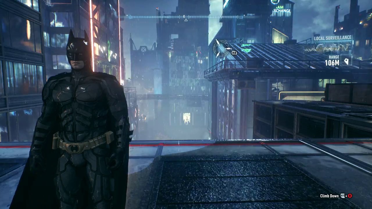 Batman: Arkham Knight (PC) | The Dark Knight Suit Showcase [1080p60fps ...