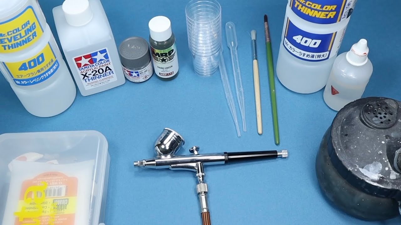 Airbrush Basics for Model Kits - YouTube
