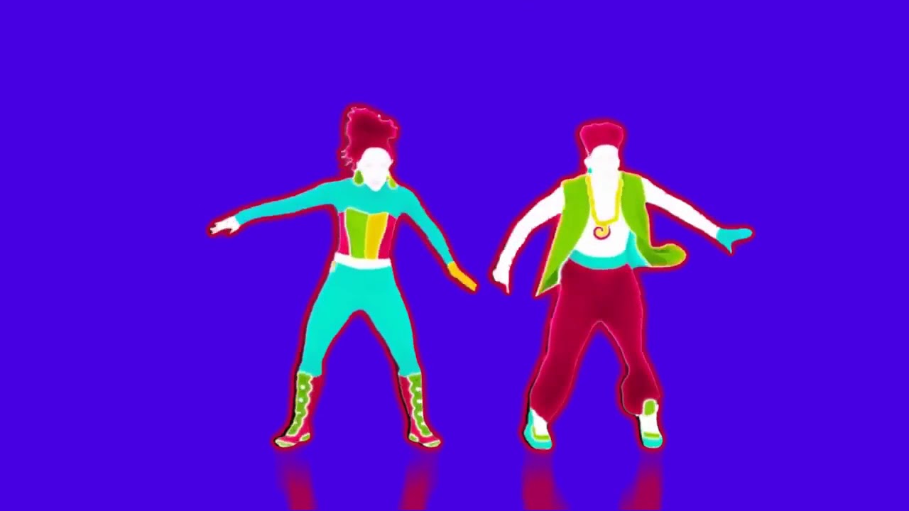 Just Dance Now No Limit blue Screen Extraction - YouTube