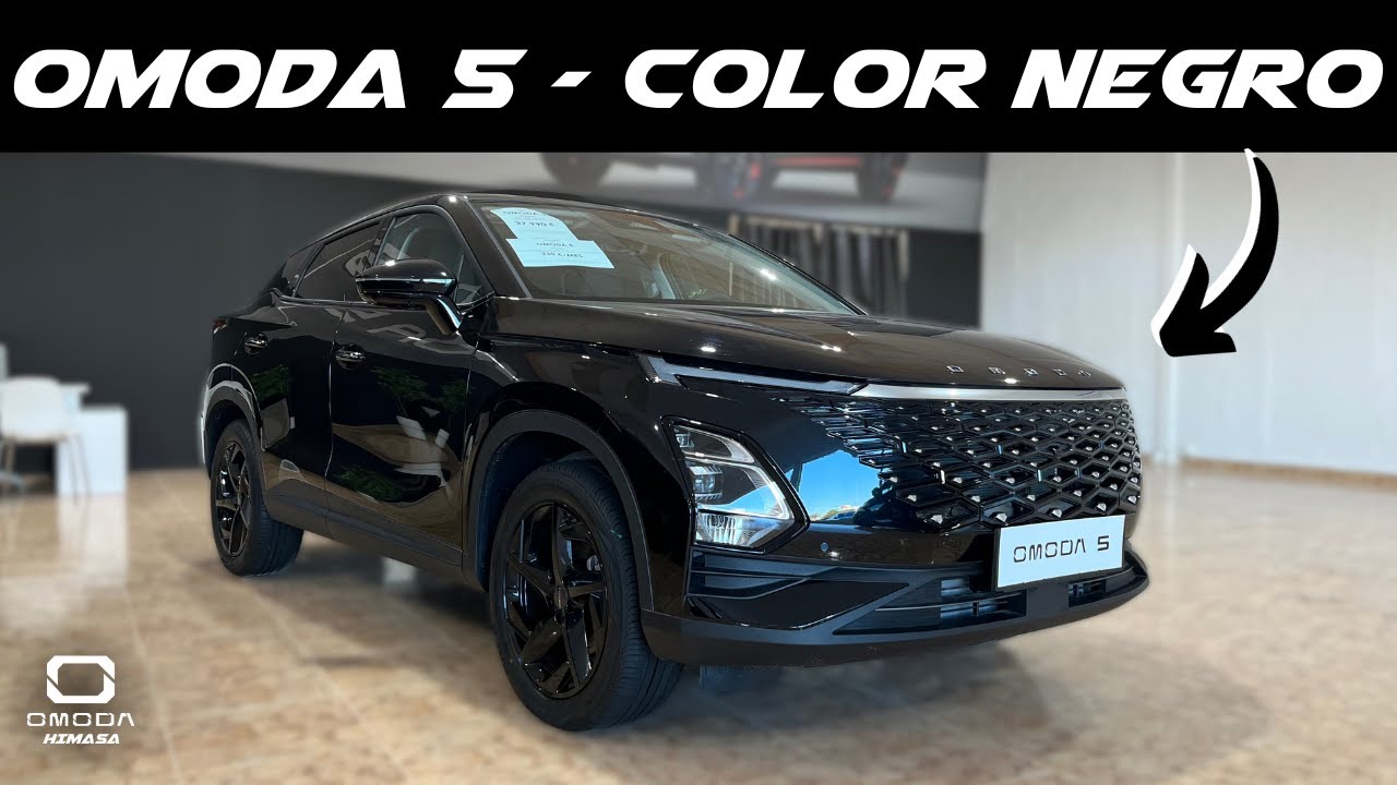 OMODA 5 Premium Conócelo en COLOR NEGRO OMODA HIMASA - YouTube