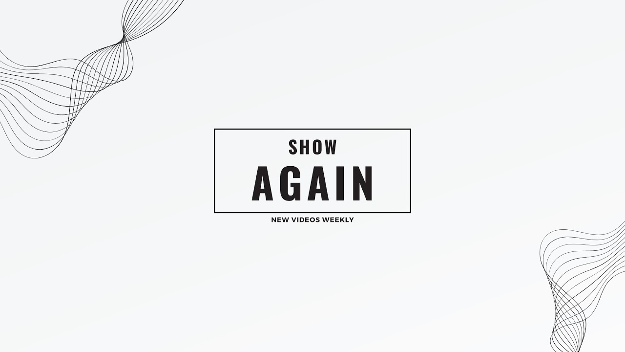 Show Again Live Stream - YouTube