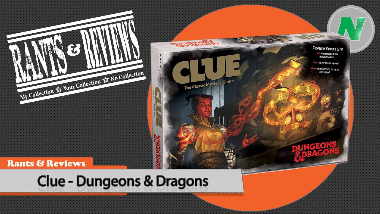 Rants And Reviews: Clue - Dungeons & Dragons - YouTube
