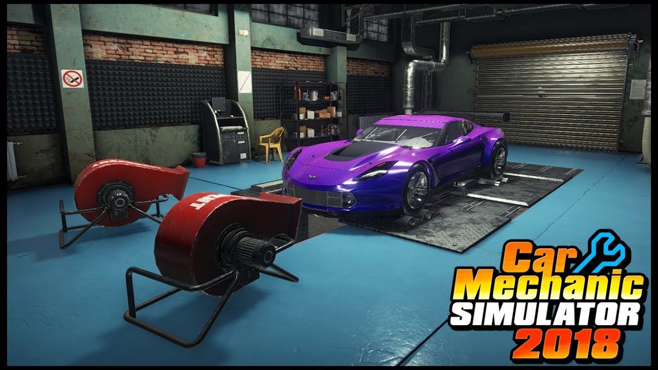 RACE CORVETTE DYNO TIME - Car Mechanic Simulator 2018 - YouTube