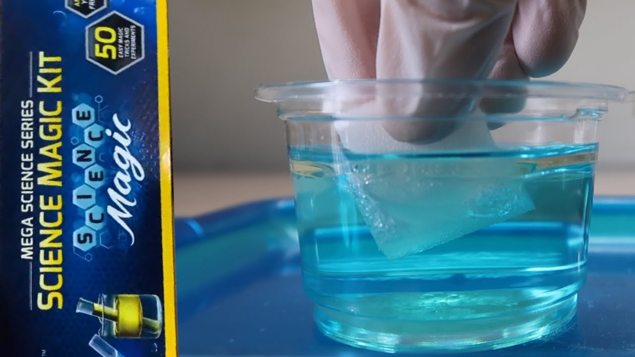 Waterproof Wonders - Mega Science Magic kit (3) [ASMR Science] - YouTube