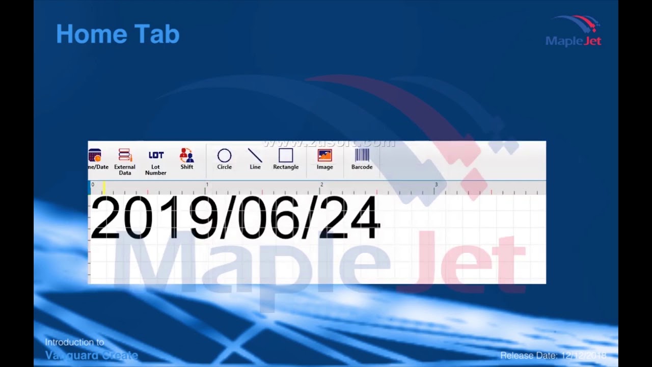 MapleJet Hx Nitro Printer - Introduction to Vanguard Create Software ...