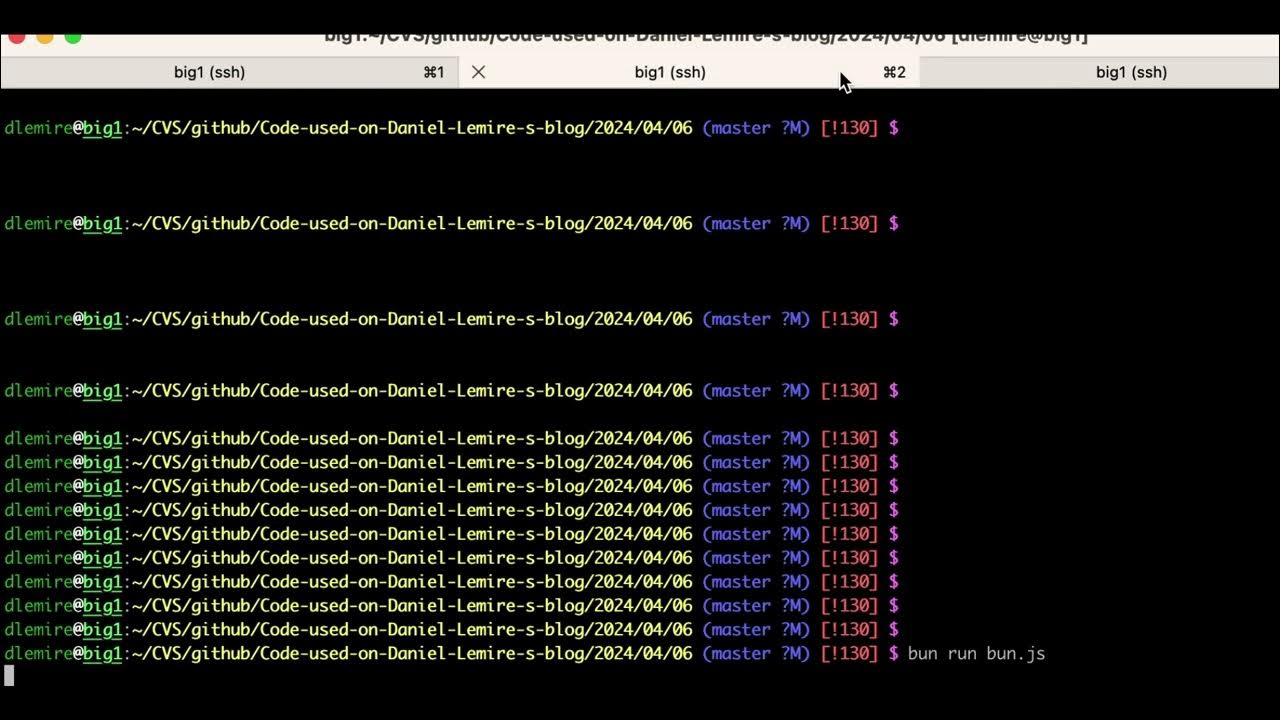 Bun HTTP servers use multiple threads - YouTube