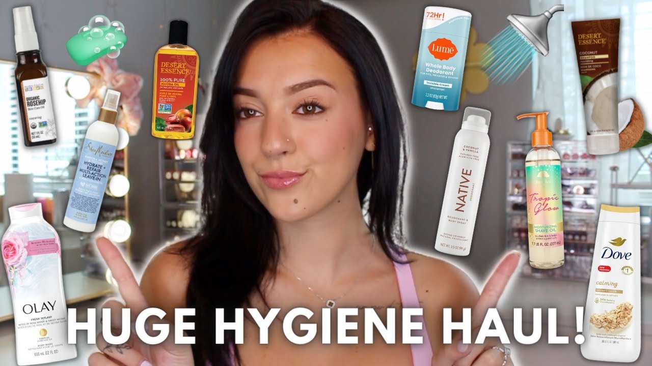 HUGE Hygiene Haul! My Favorite Smell Good Products!! Hygiene Must Haves ...