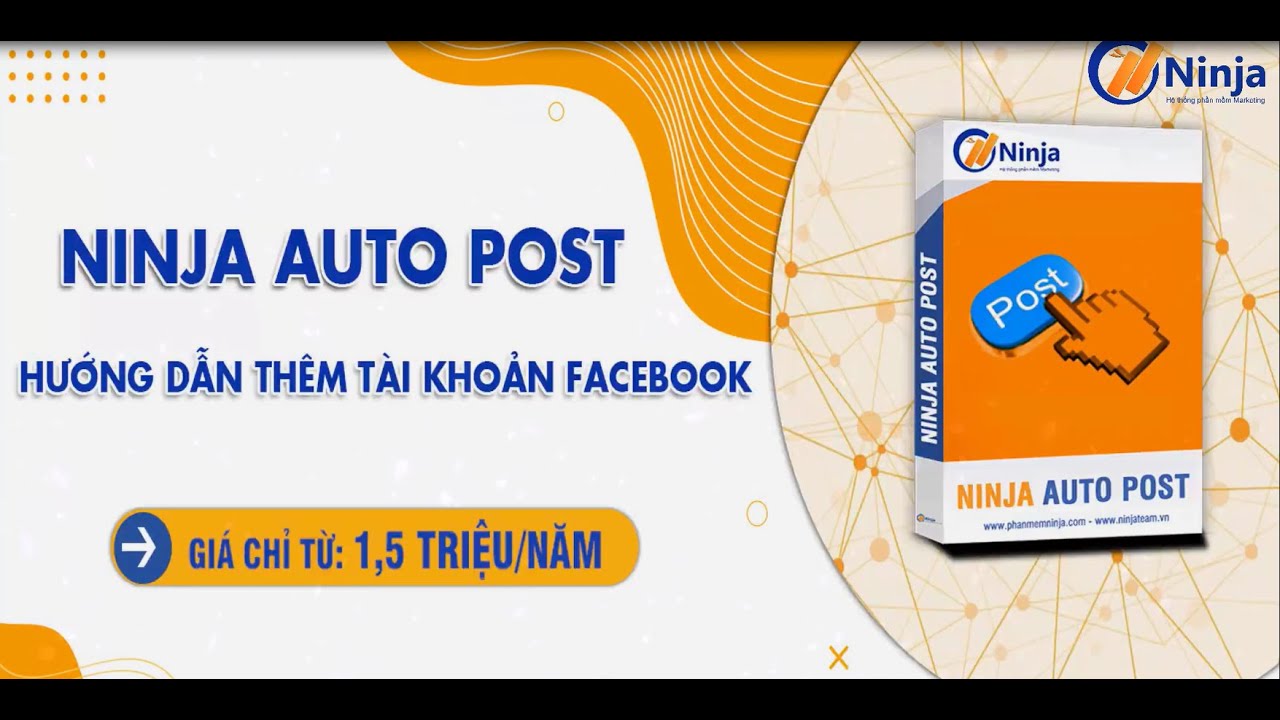 Hướng dẫn nhập tài khoản Facebook vào Ninja Auto Post 2 - YouTube