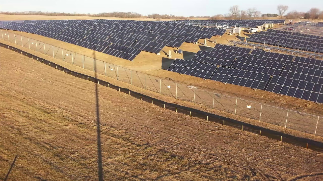 Azimuth Ground Mount Solar Timelapse - YouTube