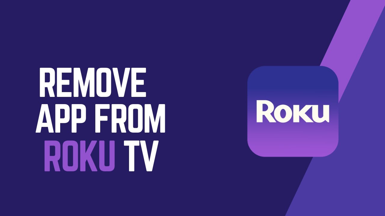 How To Remove App From Roku - YouTube