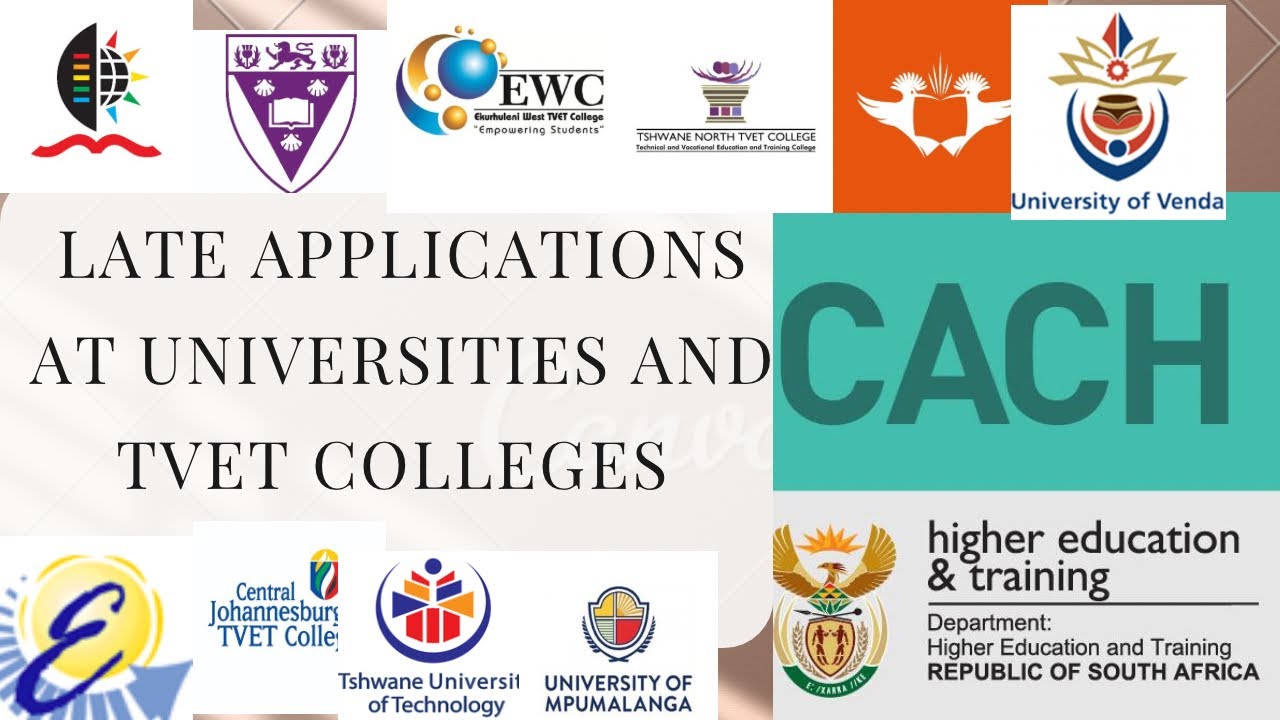 How to apply for late application at university for matriculants (Grade ...