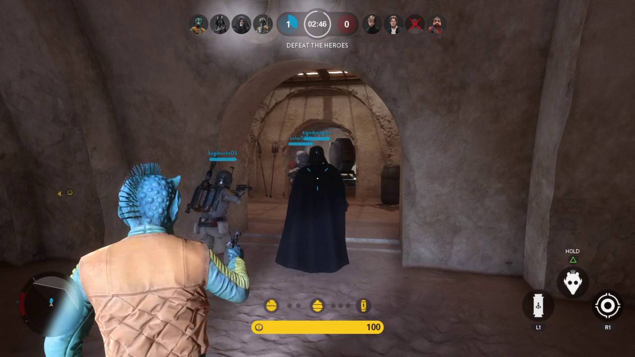 STAR WARS BATTLEFRONT/ THIS TIME GREEDO SHOOTS FIRST - YouTube