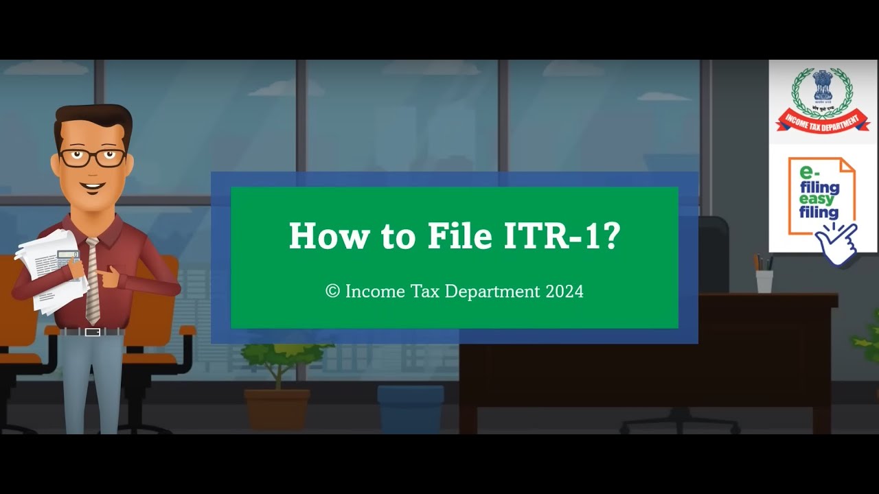 How To File ITR 1? - YouTube