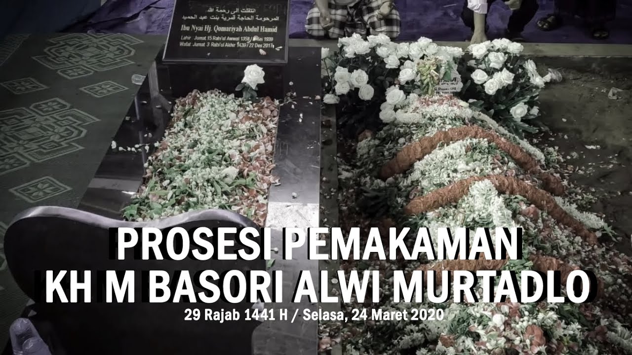 Pemakaman KH M Basori Alwi Murtadlo ~29 Rajab 1441H/ Selasa, 24 Maret ...