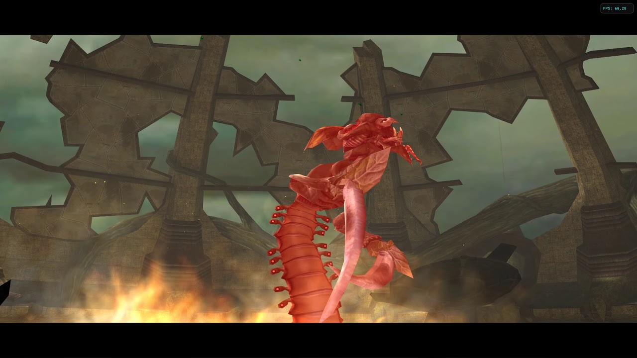 metroid prime boss fight flaahgra - YouTube