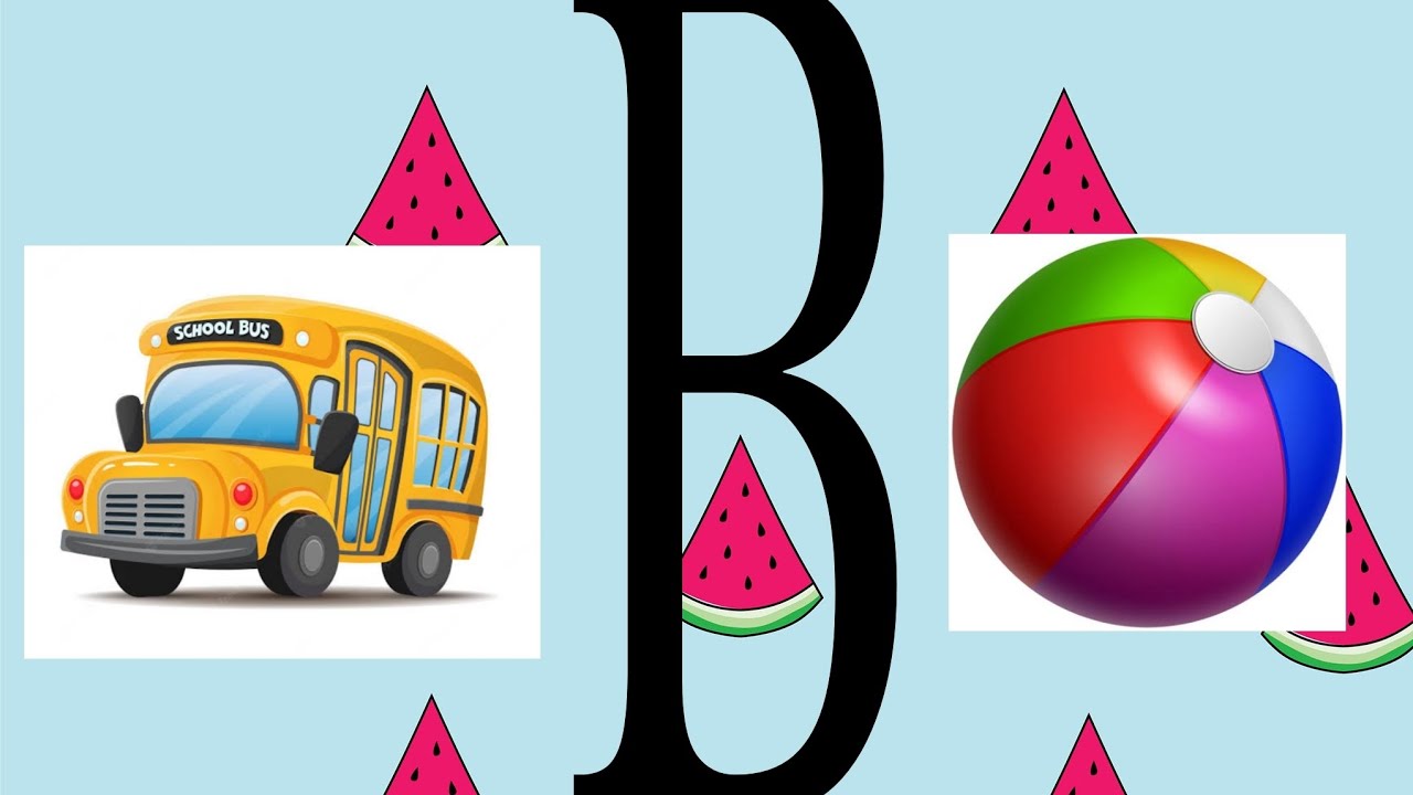 Learn to write Uppercase letter B #kidslearningvideos #alphabet - YouTube
