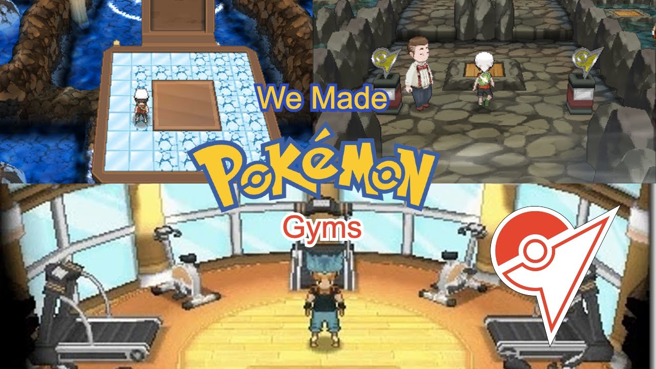 We made Pokémon Gyms Ft Luckzo & Floffle - YouTube