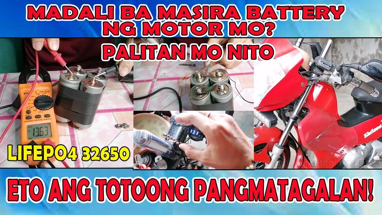 DIY Lifepo4 battery for motorcycle | 12v lifepo4 32650 assembly | 4s ...