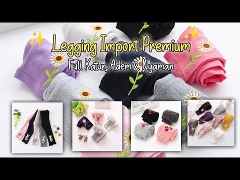 Celana Legging Anak Import Premium Quality || Racun Shopee By @ElliyanaSigit #racunshopee
