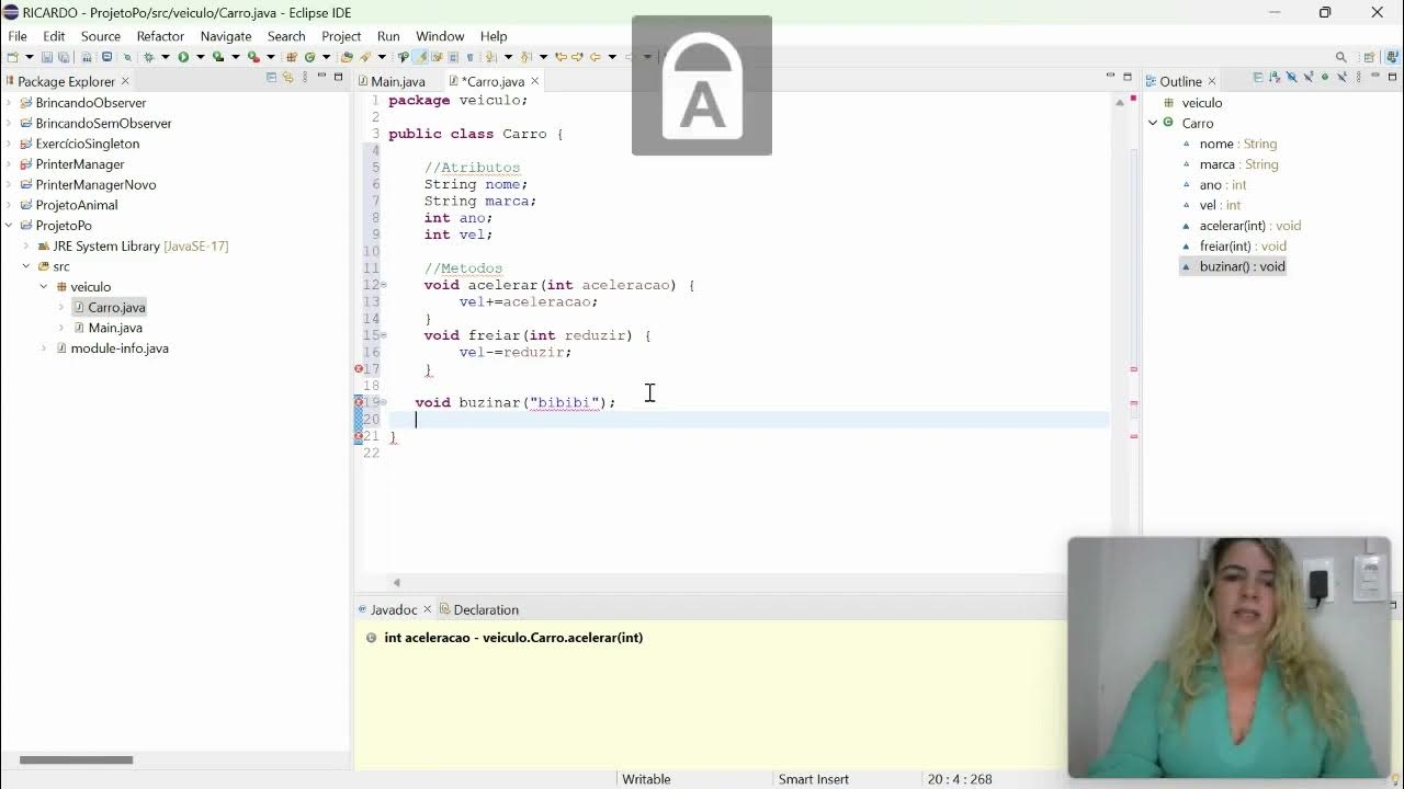 [Aula 02] Classe, Objetos, Atributos e Métodos em Java - YouTube