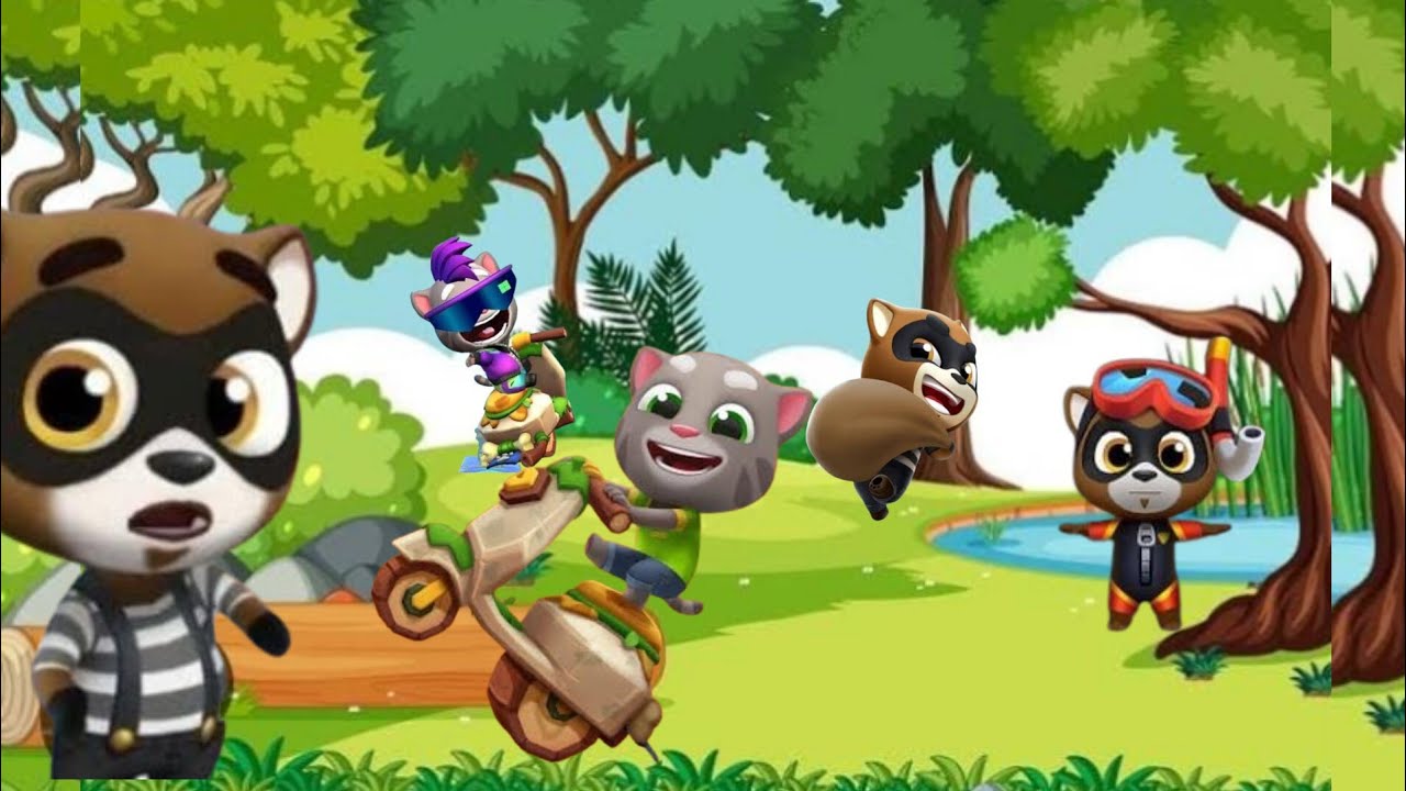 Talking Tom gold Run 2 - Talking Tom Tim Rush - YouTube