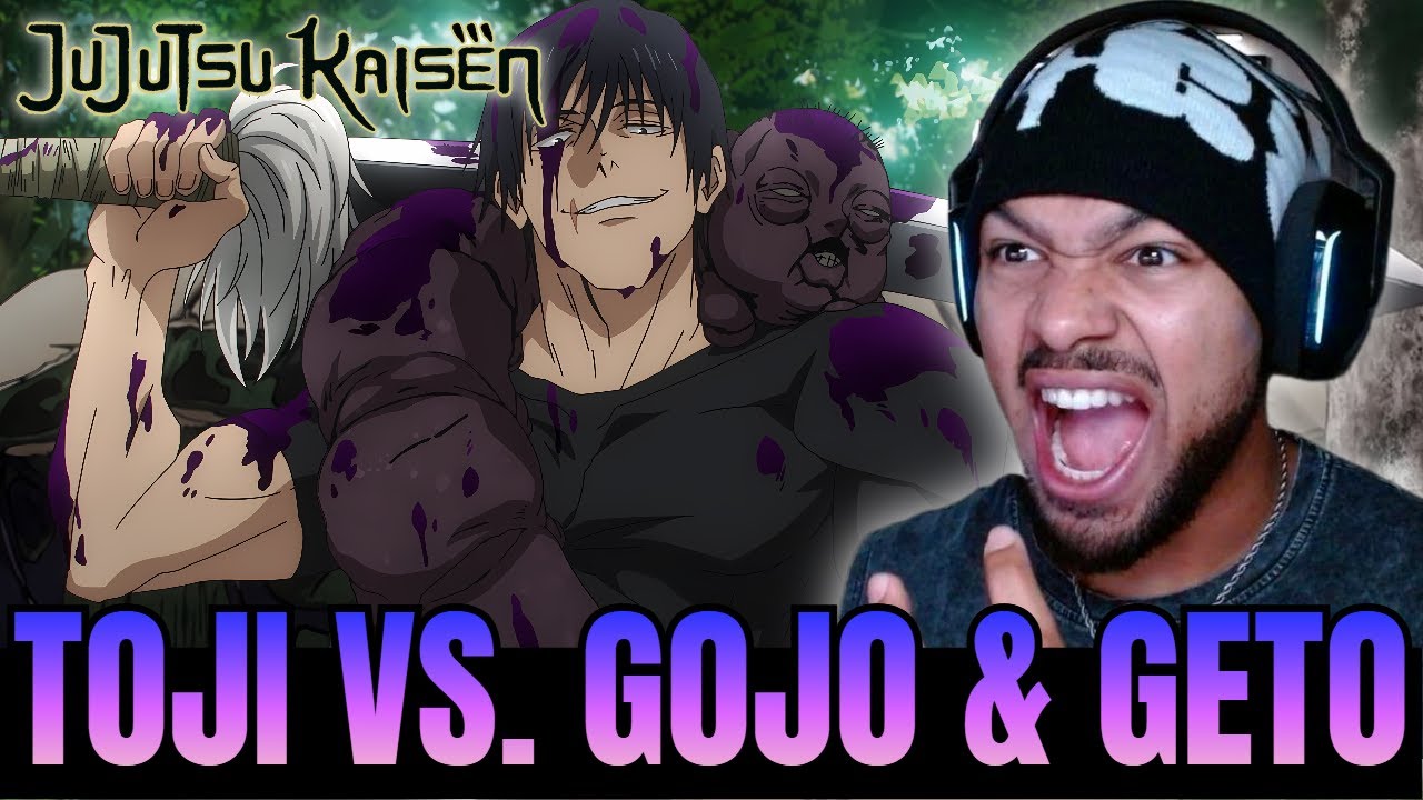 TOJI DESTROYS GOJO & GETO?! | Jujutsu Kaisen Reaction! - YouTube