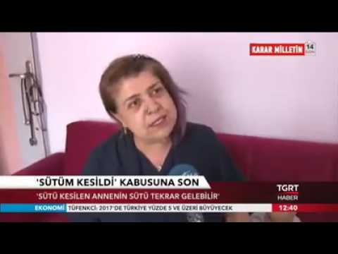 Anne Sütü Emzirme ve Relaktasyon Merkezi TGRT Haber