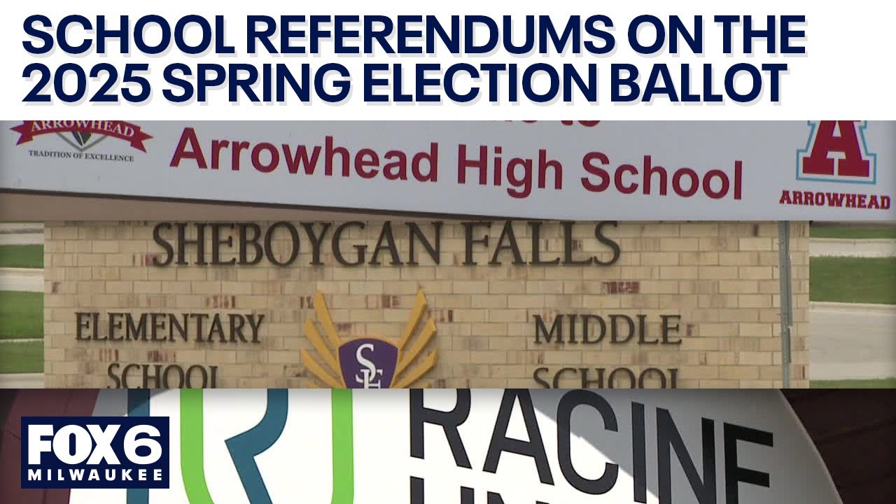 2025 Wisconsin spring election; school referendums on the ballot | FOX6 ...